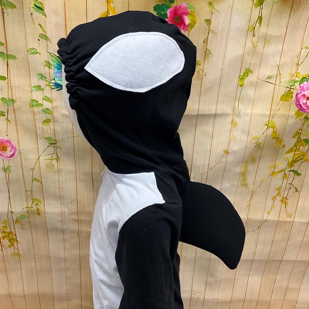 Cotton Orca Baby Costume, Killer Whale Baby Outfit, Lightweight ...