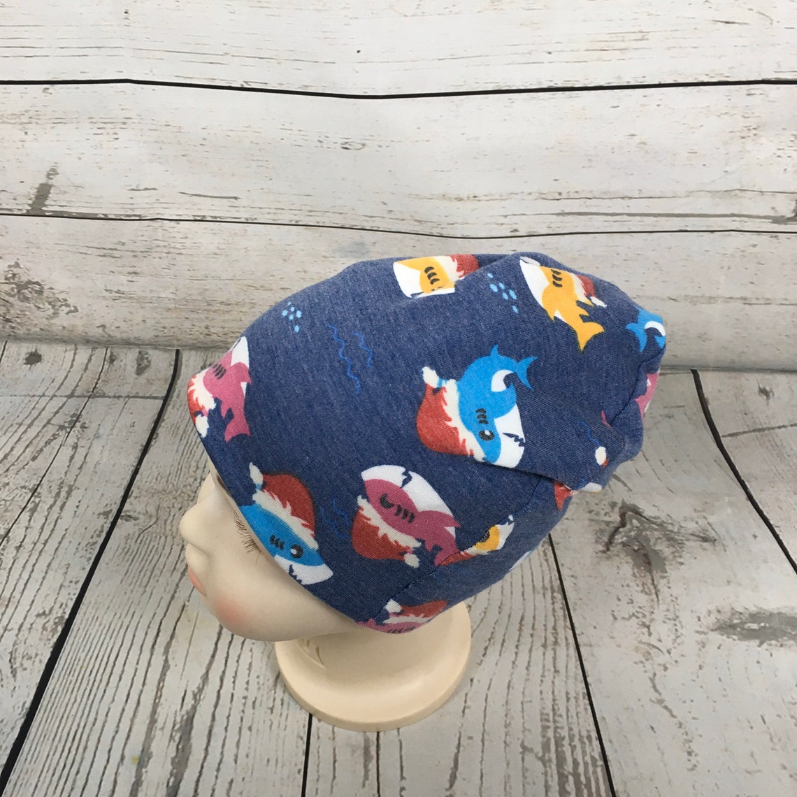 Christmas Shark Beanie Shark Baby Hat Shark Kids Hat Shark - Etsy