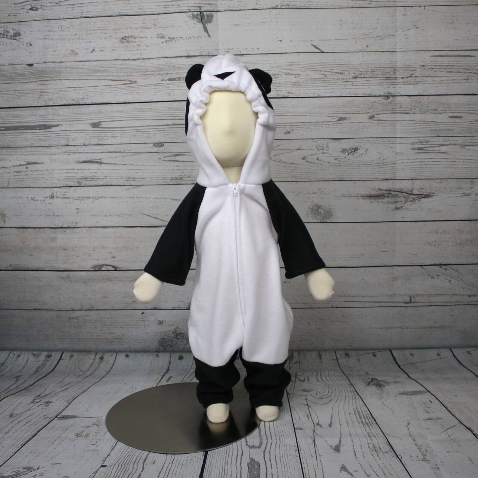 Panda Fleece Baby Costume Panda Infant Costume 6 Months | Etsy