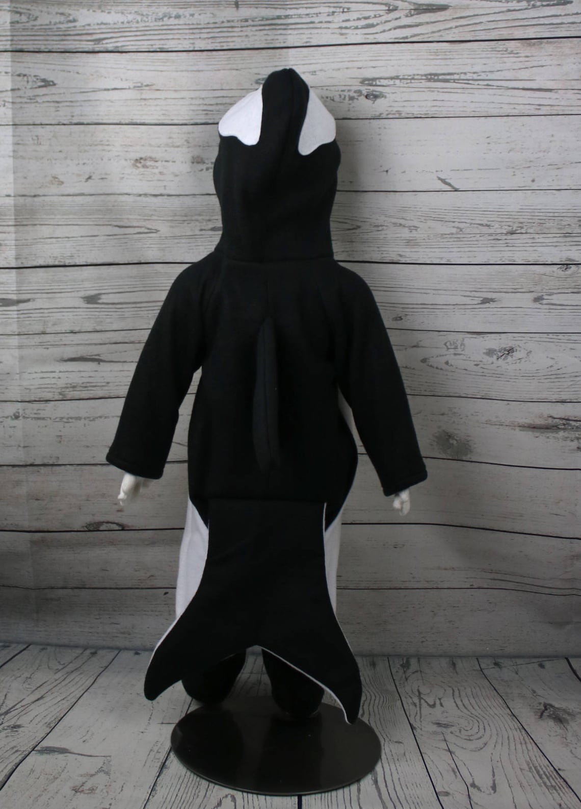 Orca Fleece Adult Costume, Killer Whale Costume, Adult Size Whale ...
