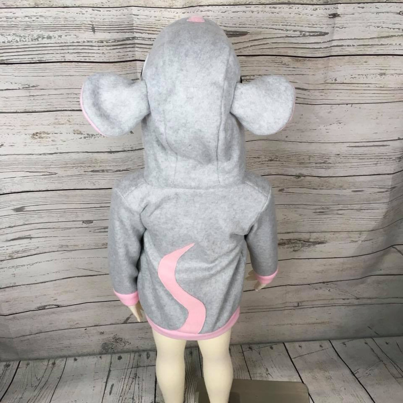 Fleece Mouse Toddler Sweatshirt Hooded Mouse Sweatshirt Zip | Etsy