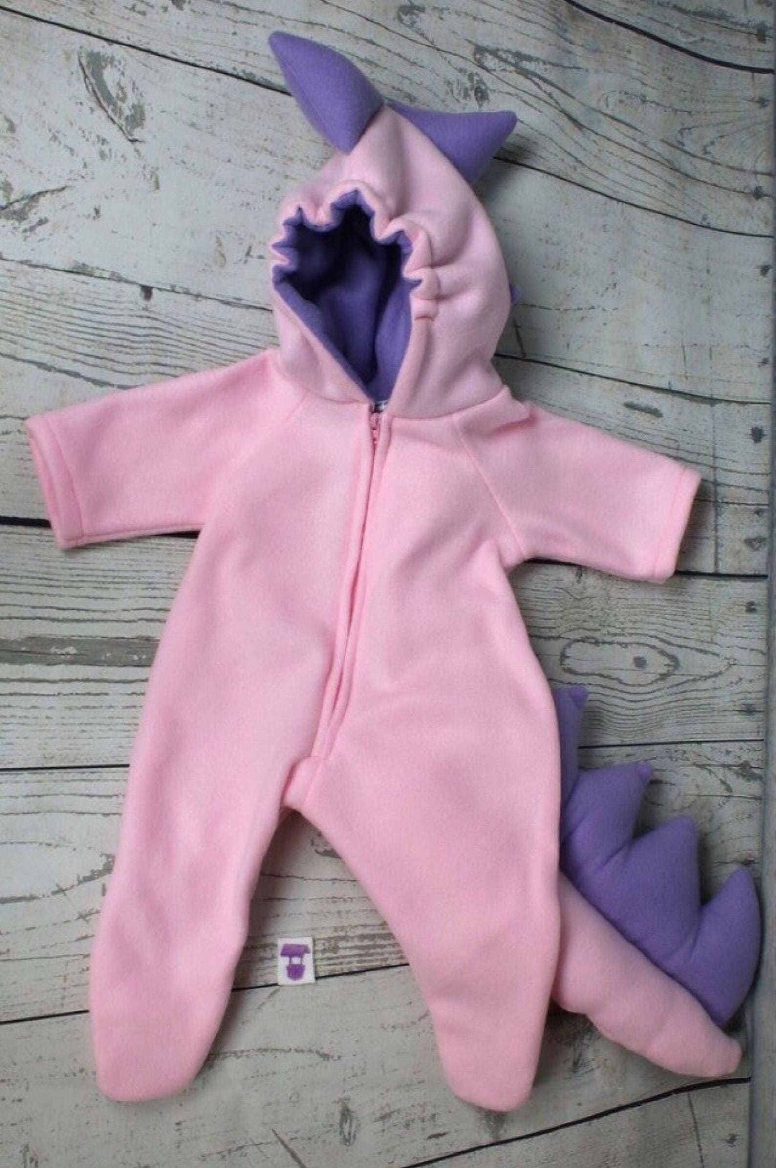 Pink Dino Baby Costume Dinosaur Baby Costume Pink Dinosaur - Etsy