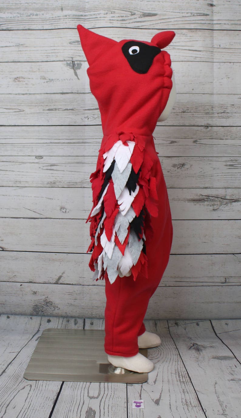 Cardinal Fleece Baby Costume Cardinal Halloween Costume Baby | Etsy