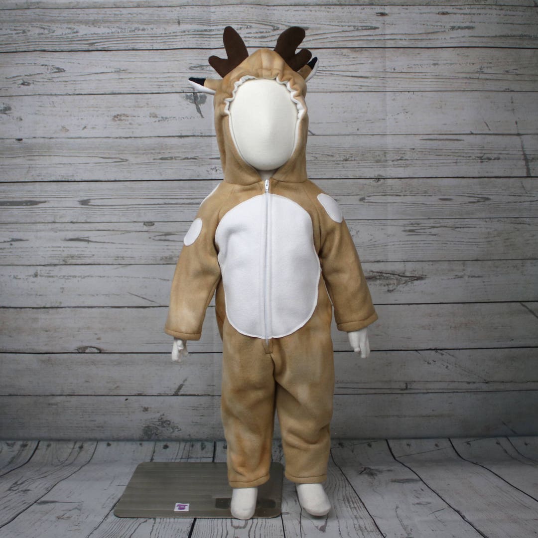 Deer Fleece Adult Size Costume, Adult Deer Costume, Womans Deer Costume ...
