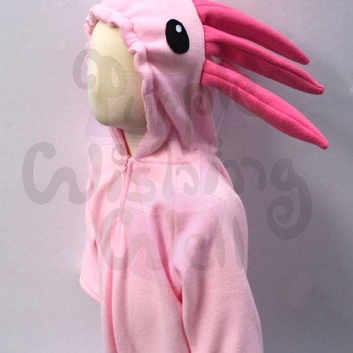 Axolotl Fleece Child and Youth Size Costume Kids Axolotl - Etsy
