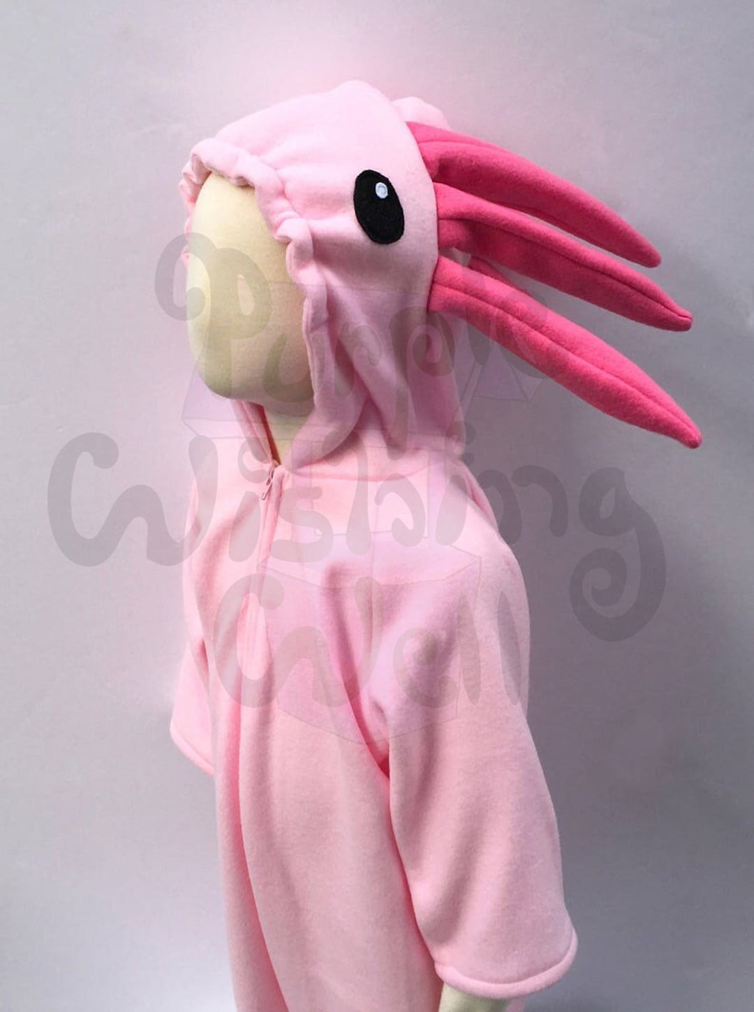 Axolotl Fleece Adult Size Costume, Axolotl Gift, Teen Axolotl Costume ...