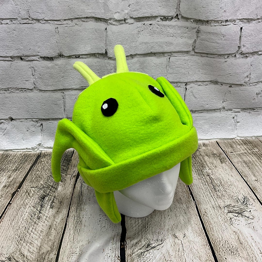 Adult and Kids Grasshopper Fleece Hat, Bug Kids Hat, Insect Fleece Hat ...