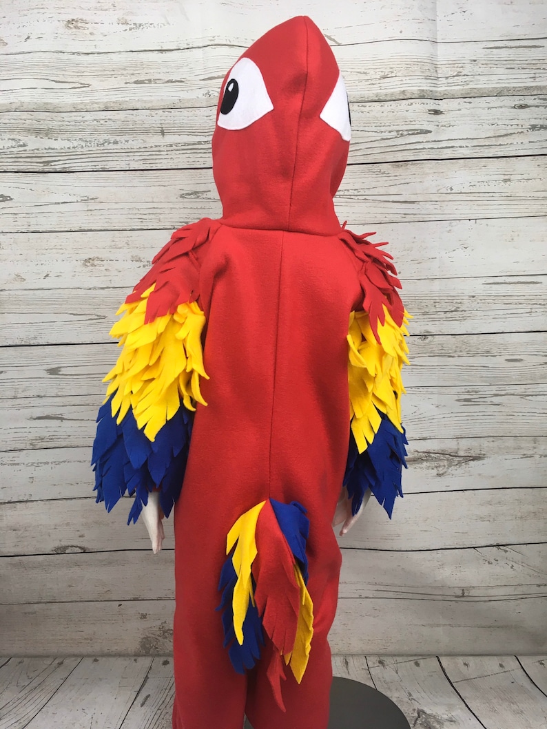 Child/Youth Fleece Parrot Costume Youth Bird Costume Youth | Etsy