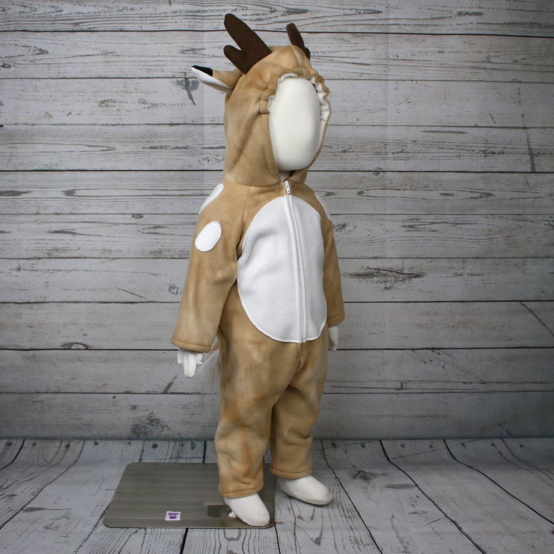 Deer Fleece Toddler Costume, Deer Child Costume, Deer Toddler Outfit ...