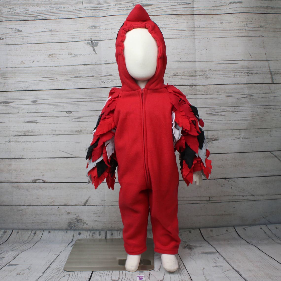 Cardinal Fleece Baby Costume Cardinal Halloween Costume Baby | Etsy