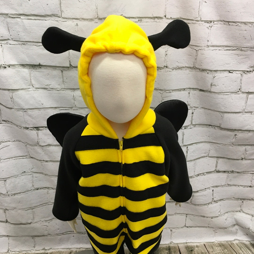Bumblebee Fleece Youth Halloween Costume, Child Size Bee Costume, Teen ...