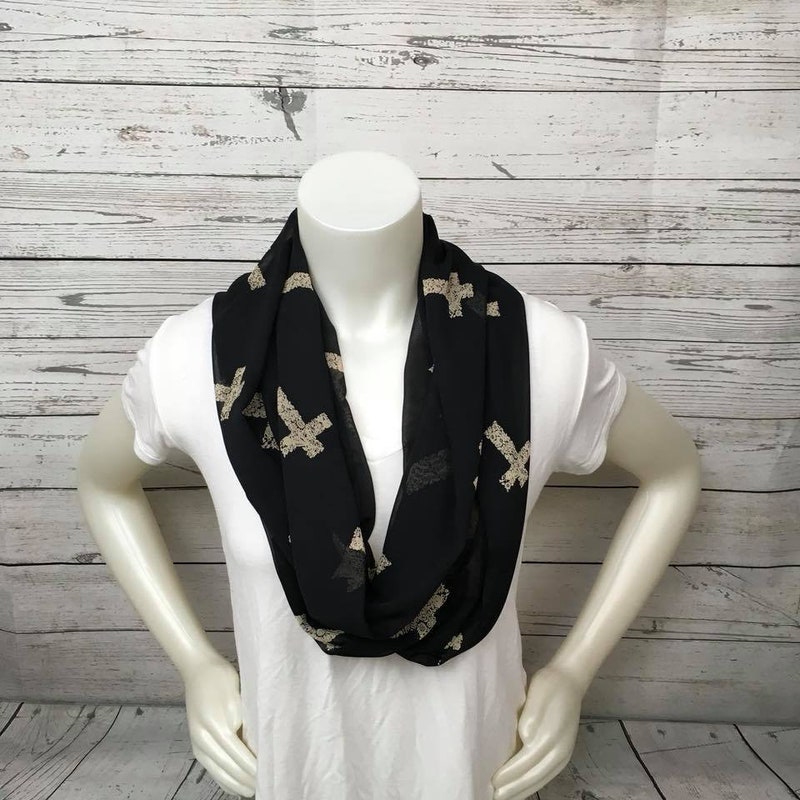 Cross Infinity Scarf - Etsy