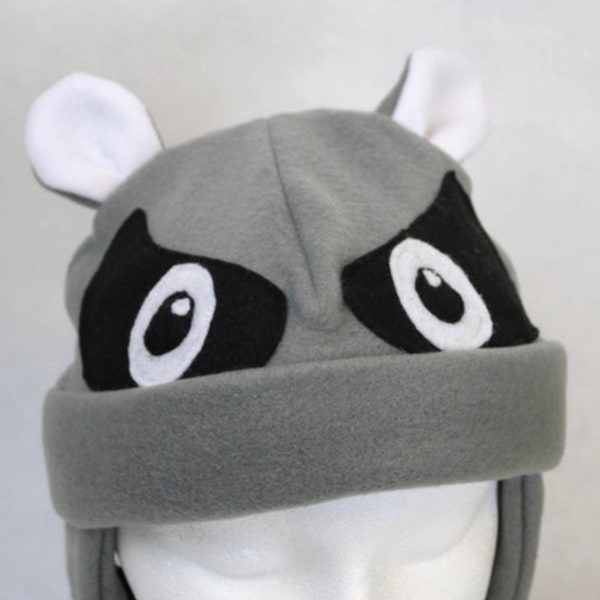 Raccoon Hat - Etsy