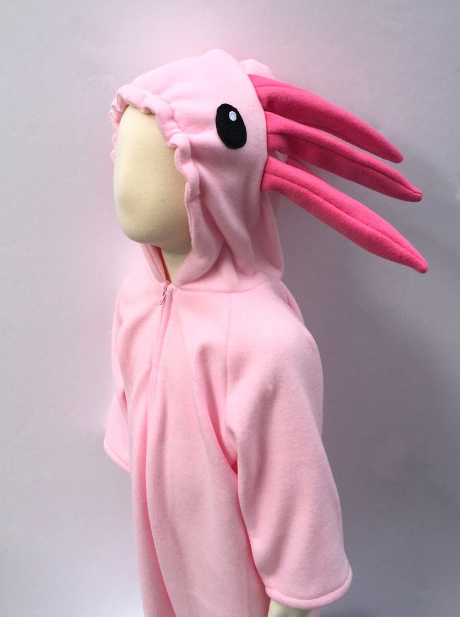 Axolotl Fleece Child And Youth Size Costume Kids Axolotl Etsy