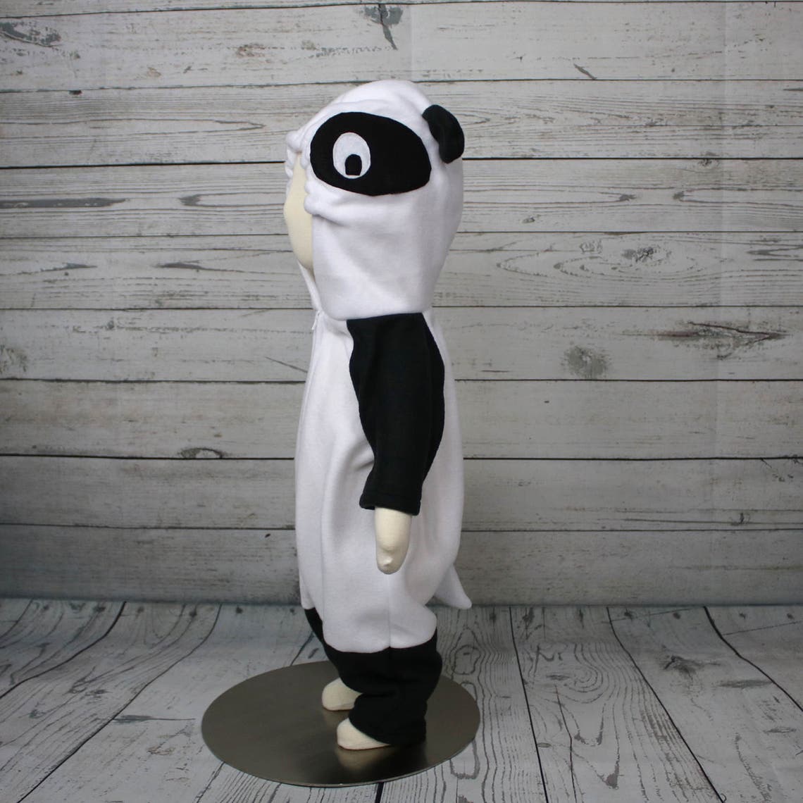Panda Fleece Baby Costume Panda Infant Costume 6 Months | Etsy