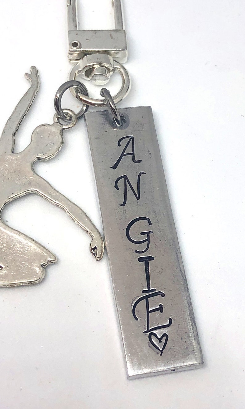 Ballet Keychain Gift Dance Keychain Dance Bag Keyring - Etsy