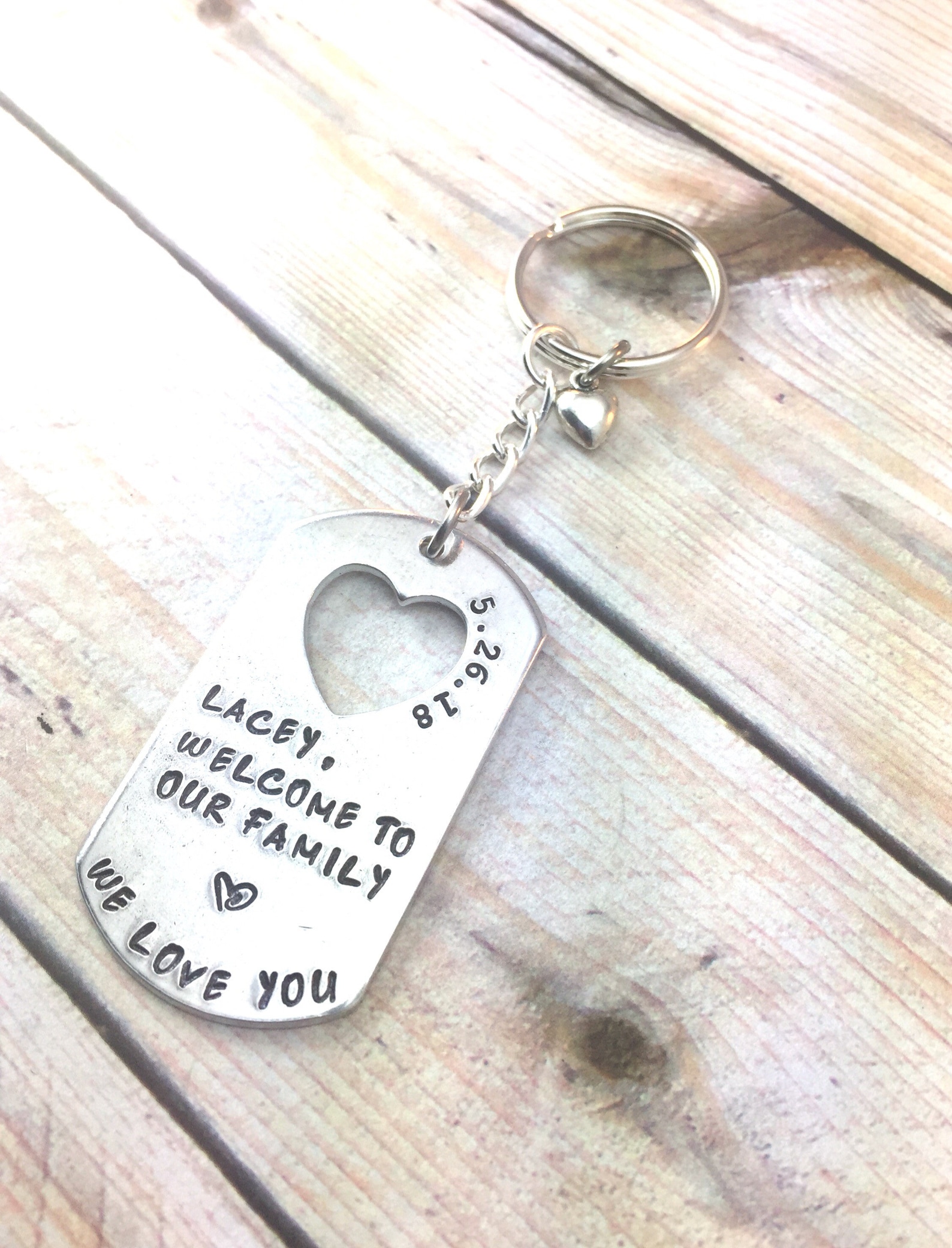 Bride Keychain Personalized Wedding Keychain Gift From - Etsy