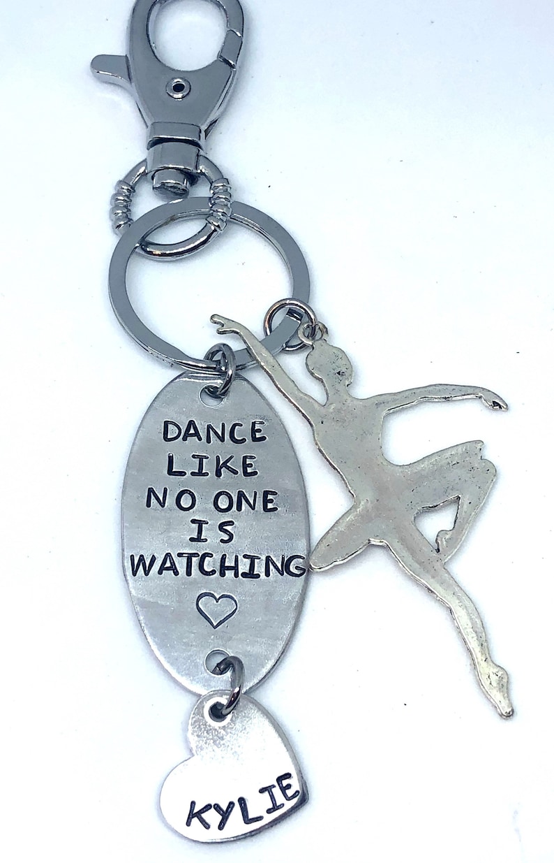 Ballet gift keychain Dance gift keyring Daughter dance | Etsy
