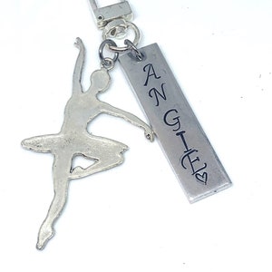 Ballet Keychain Gift, Dance Keychain, Dance Bag Keyring, Daughter Dance ...