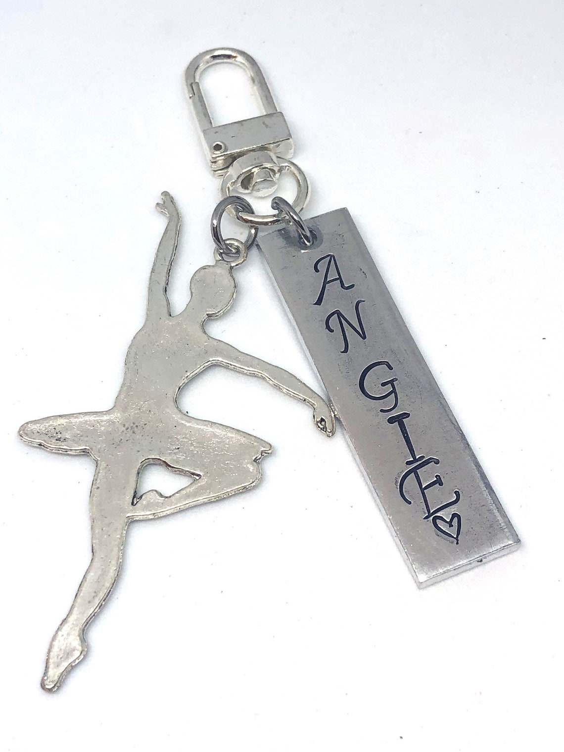 Ballet Keychain Gift Dance Keychain Dance Bag Keyring | Etsy