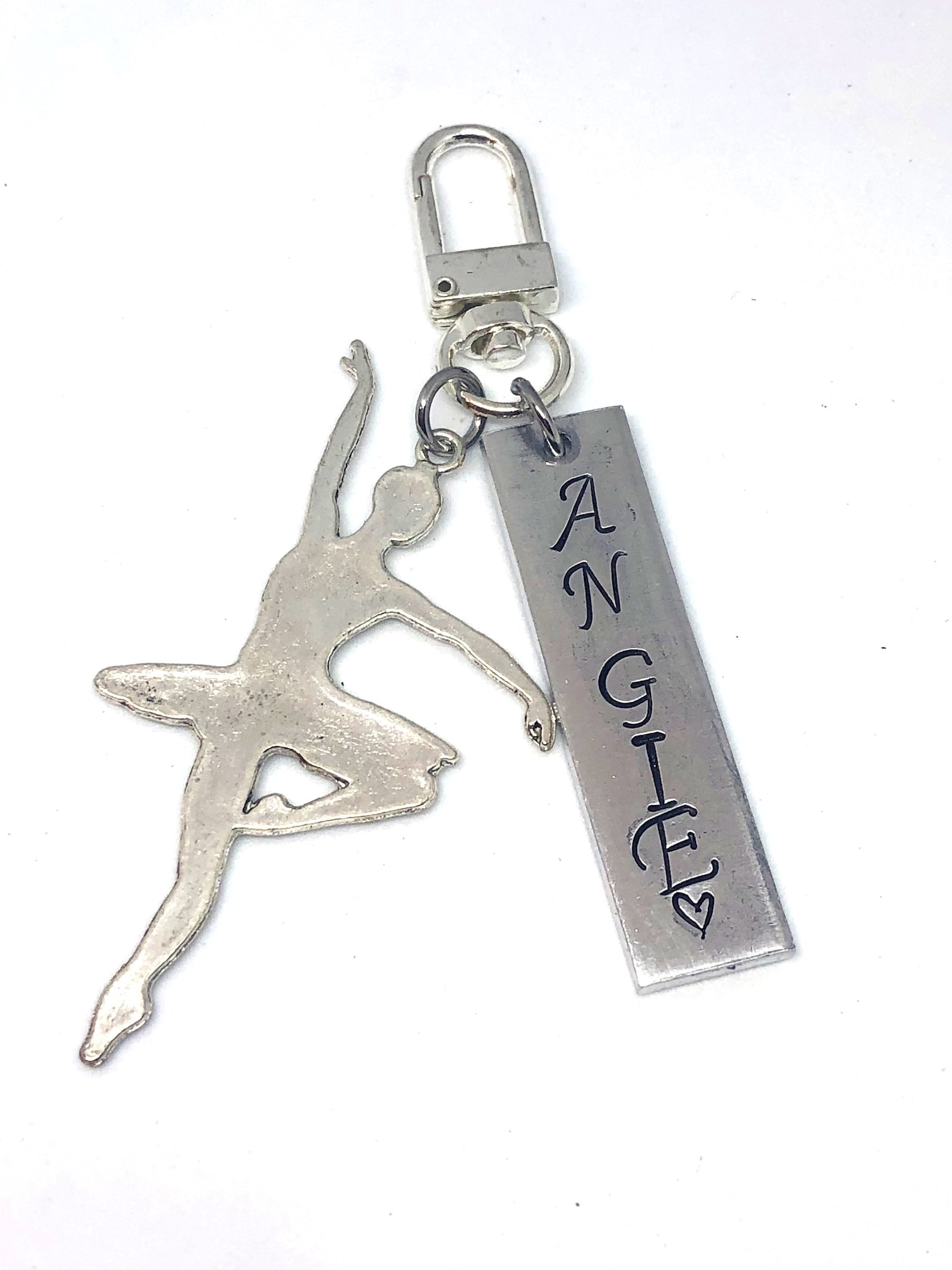 Ballet Keychain Gift Dance Keychain Dance Bag Keyring | Etsy