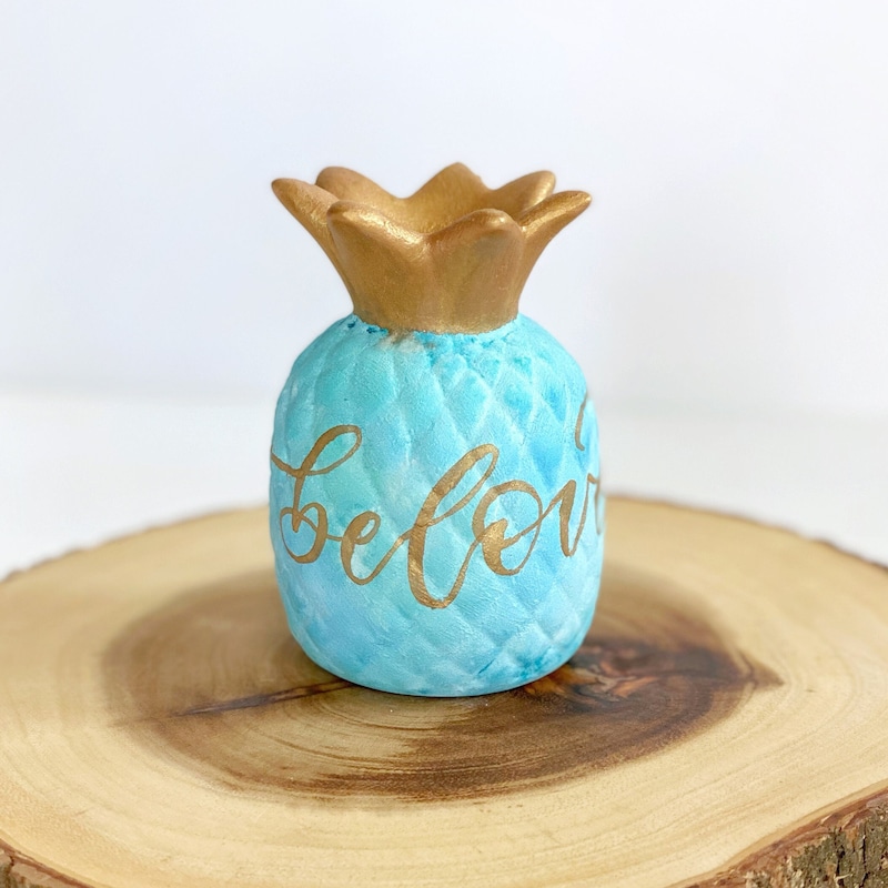 Turquoise Pineapple - Etsy