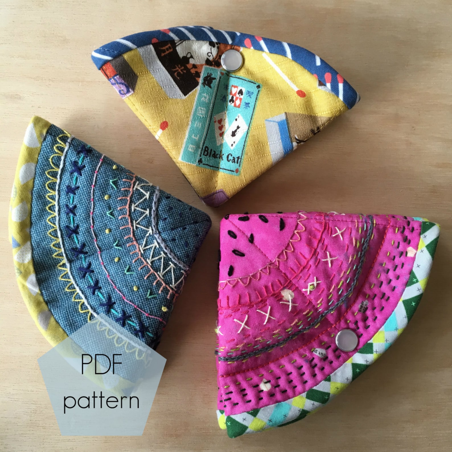 Stitchy Pie Needle Case Pattern - Store and Organise Hand Sewing or ...