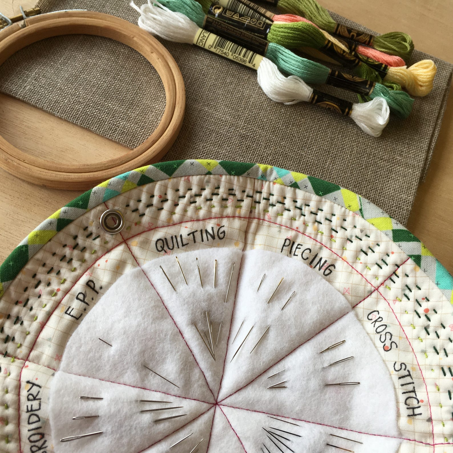 Stitchy Pie Needle Case Pattern - Store and Organise Hand Sewing or ...