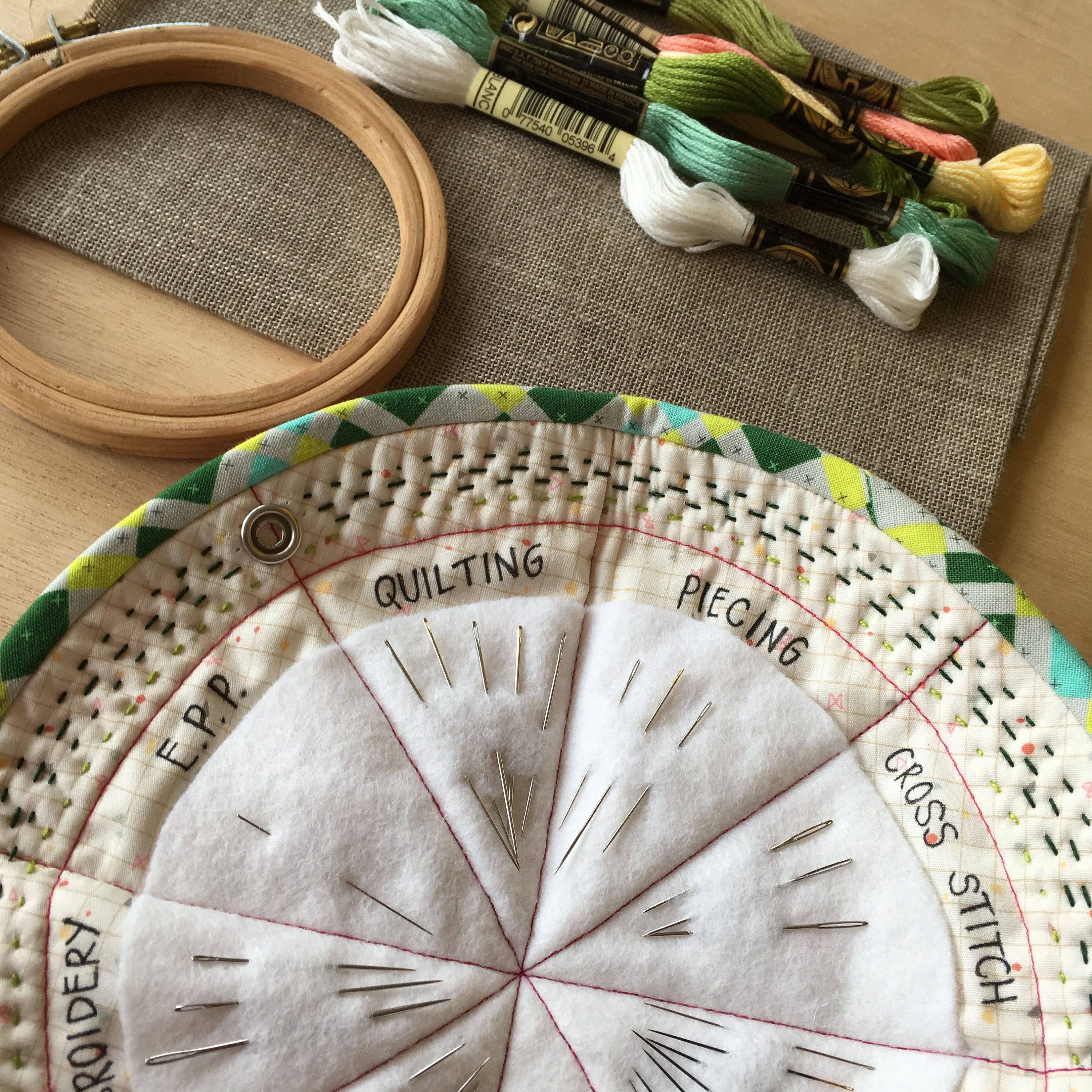 Stitchy Pie Needle Case Pattern - Store and Organise Hand Sewing or ...