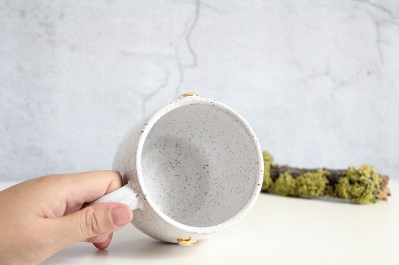 22k Gold Sun and Moon Mug Mountain Mug Handmade Mug - Etsy