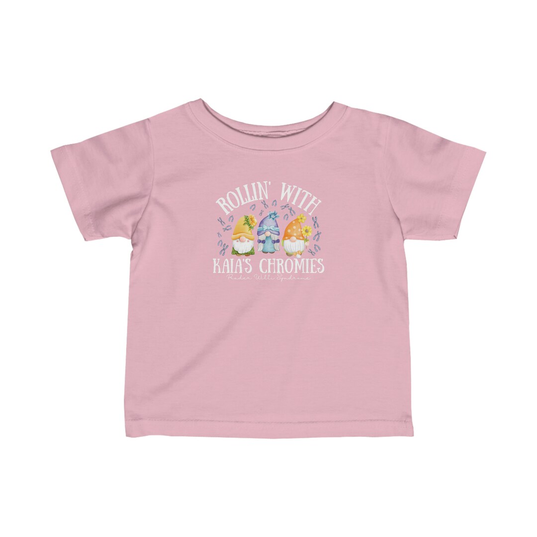 PWS Chromies Infant Shirt, Rare Disease, Rare Awareness, Prader Willi ...