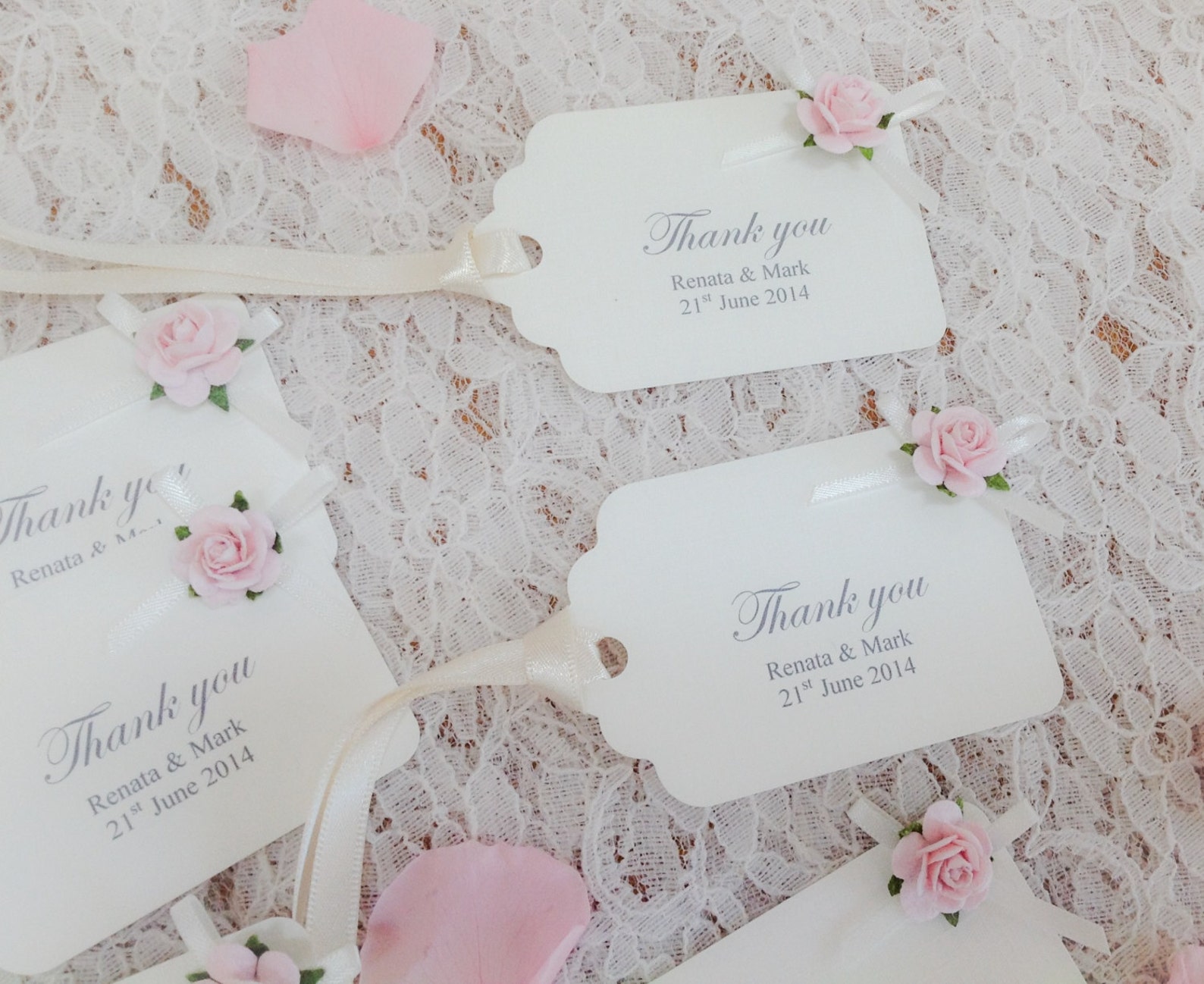 10 Pretty Personalised Gift Tags/favour/ Wishing Tree - Etsy