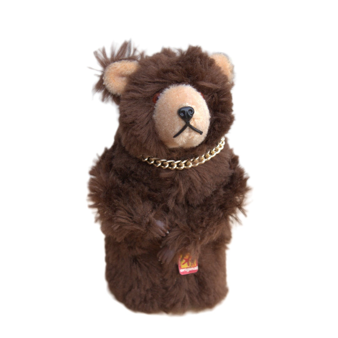Vintage German Wind up Toy Bear Cari Original 45 Dancing Teddy Brown ...