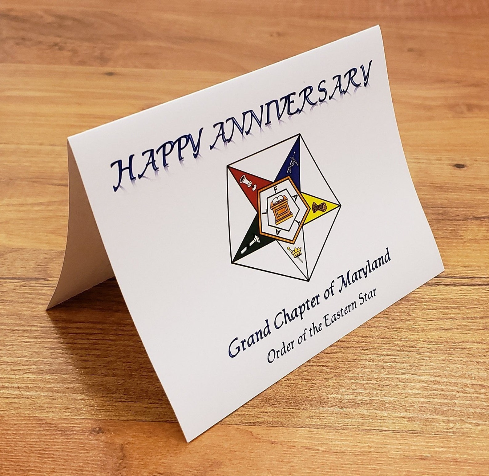OES 12 Grand Chapter Assortment Custom Note Cards 12 Pack - Etsy