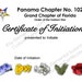 OES Certificate of Initiation Eastern Star - Etsy