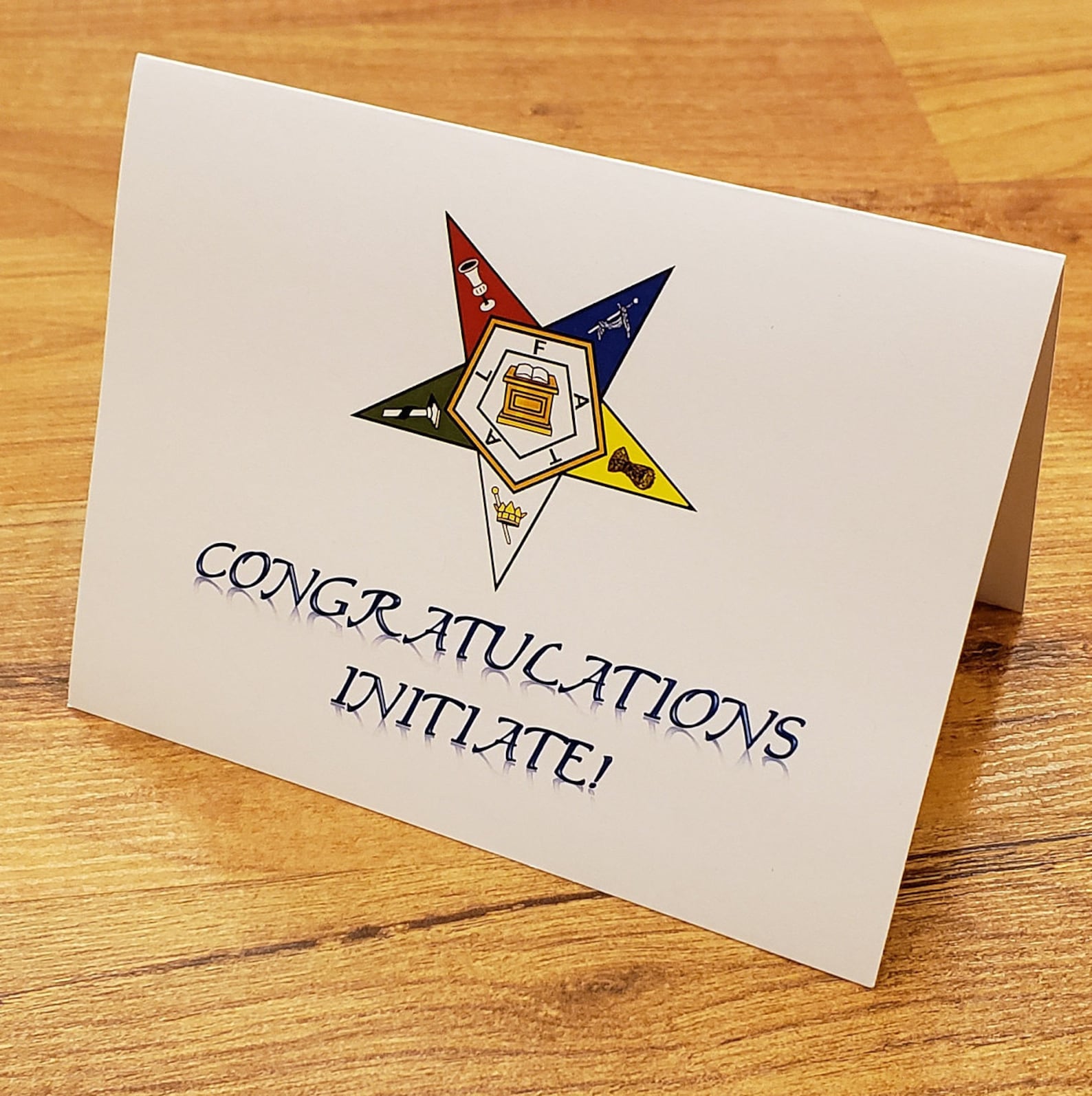 Fraternal Greeting Cards OES Eastern Star Masons Masonic Freemasonry ...