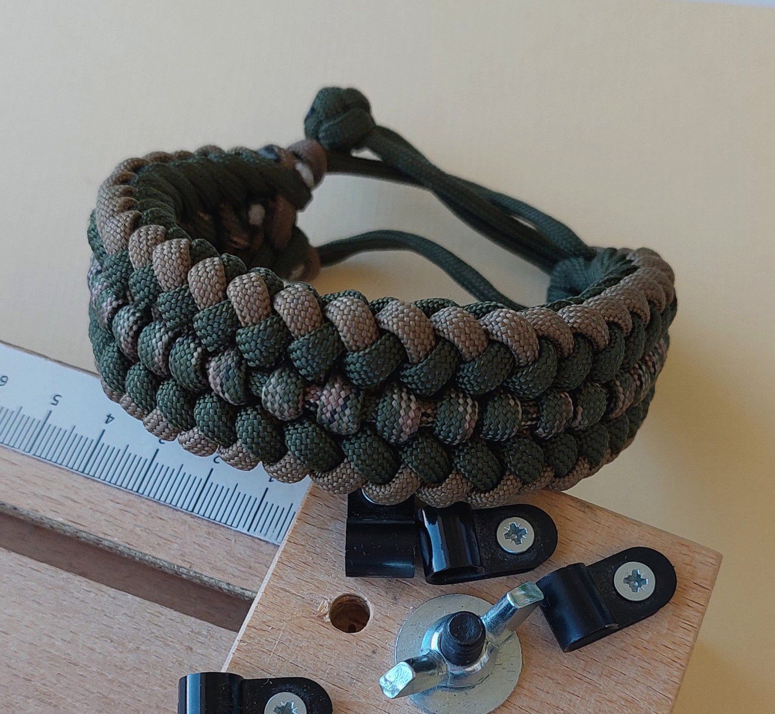 Sanctified Covenant Paracord Bracelet, Outdoor Bracelet, Braided ...