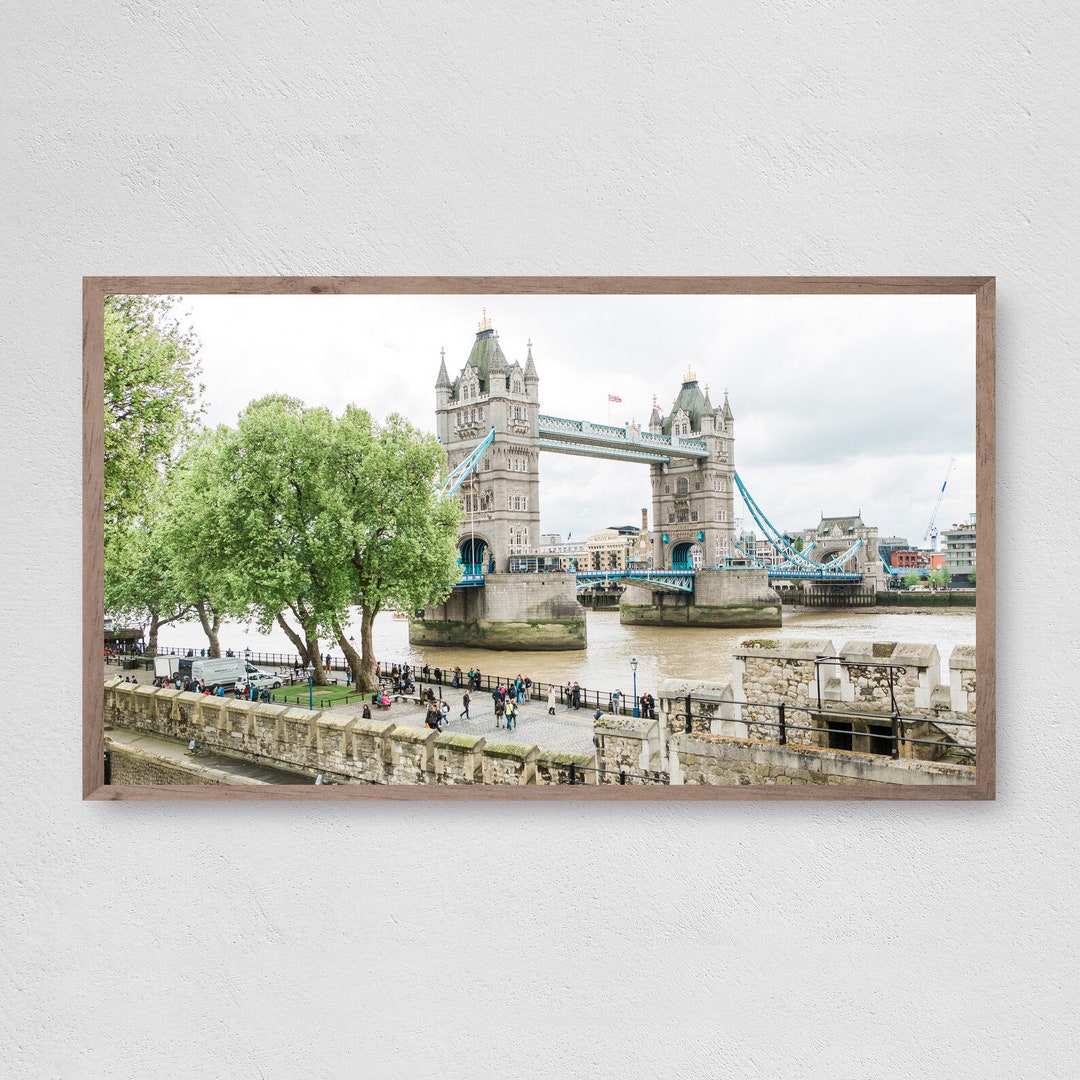 Tower Bridge London Frame TV Art: Architecture Photography (digital ...