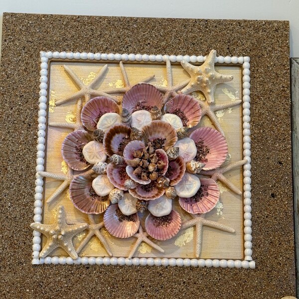Seashell Flower - Etsy