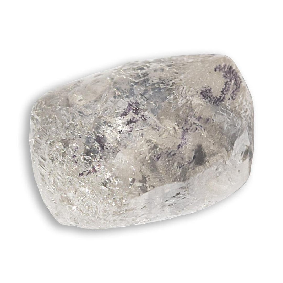 The 1.03 Carat Freeform Salt and Pepper Rough Diamond - Etsy