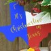 Texas Santa Centerpiece, Christmas Santa Tabletop Decor, Texas Santa ...