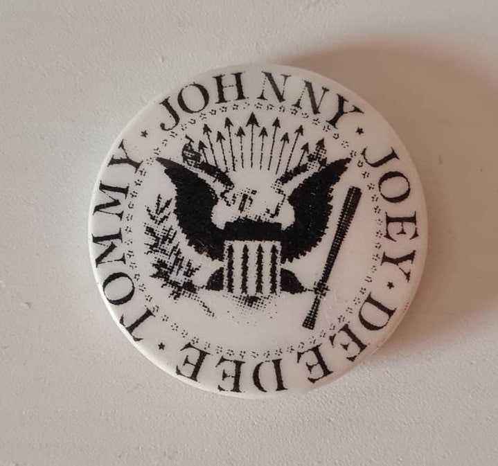 RARE Original Vintage RAMONES Pin Badge 1970s New York Punk - Etsy