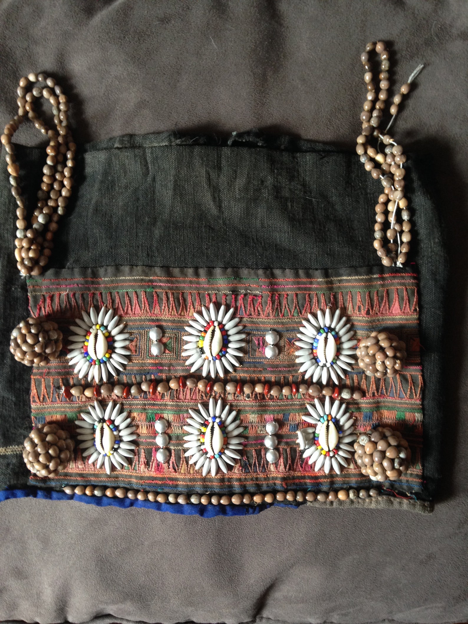 Sale Vintage Hmong Headpiece/hat, Thai Hilltribe Handiwork, Boho Tribal ...