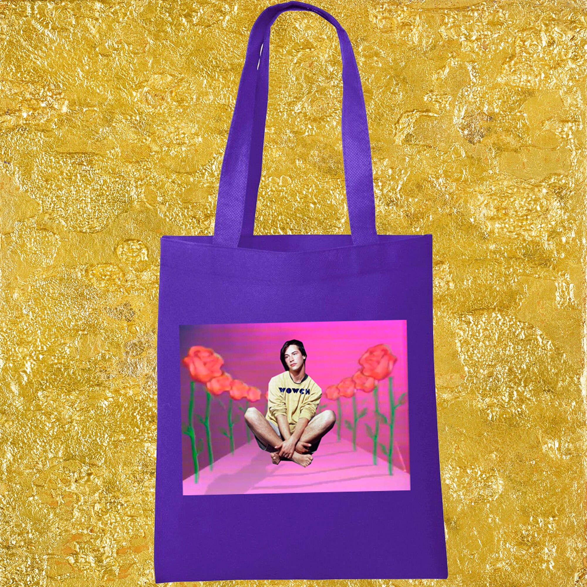 The KEANU LOVES U Tote Bag From Wowch - Etsy
