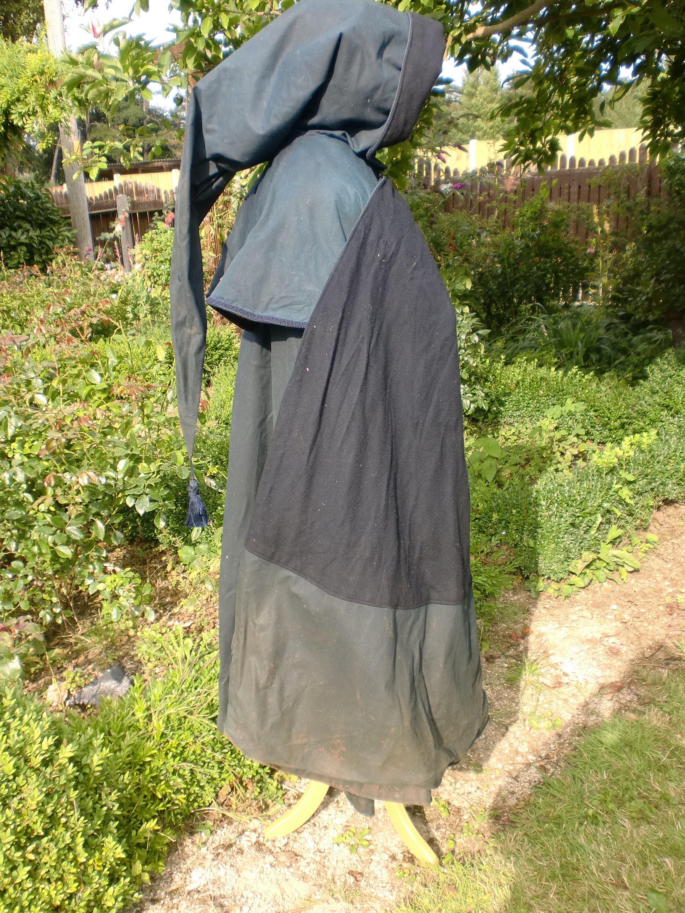 Waxed Cotton Wet Weather Cape - Etsy UK