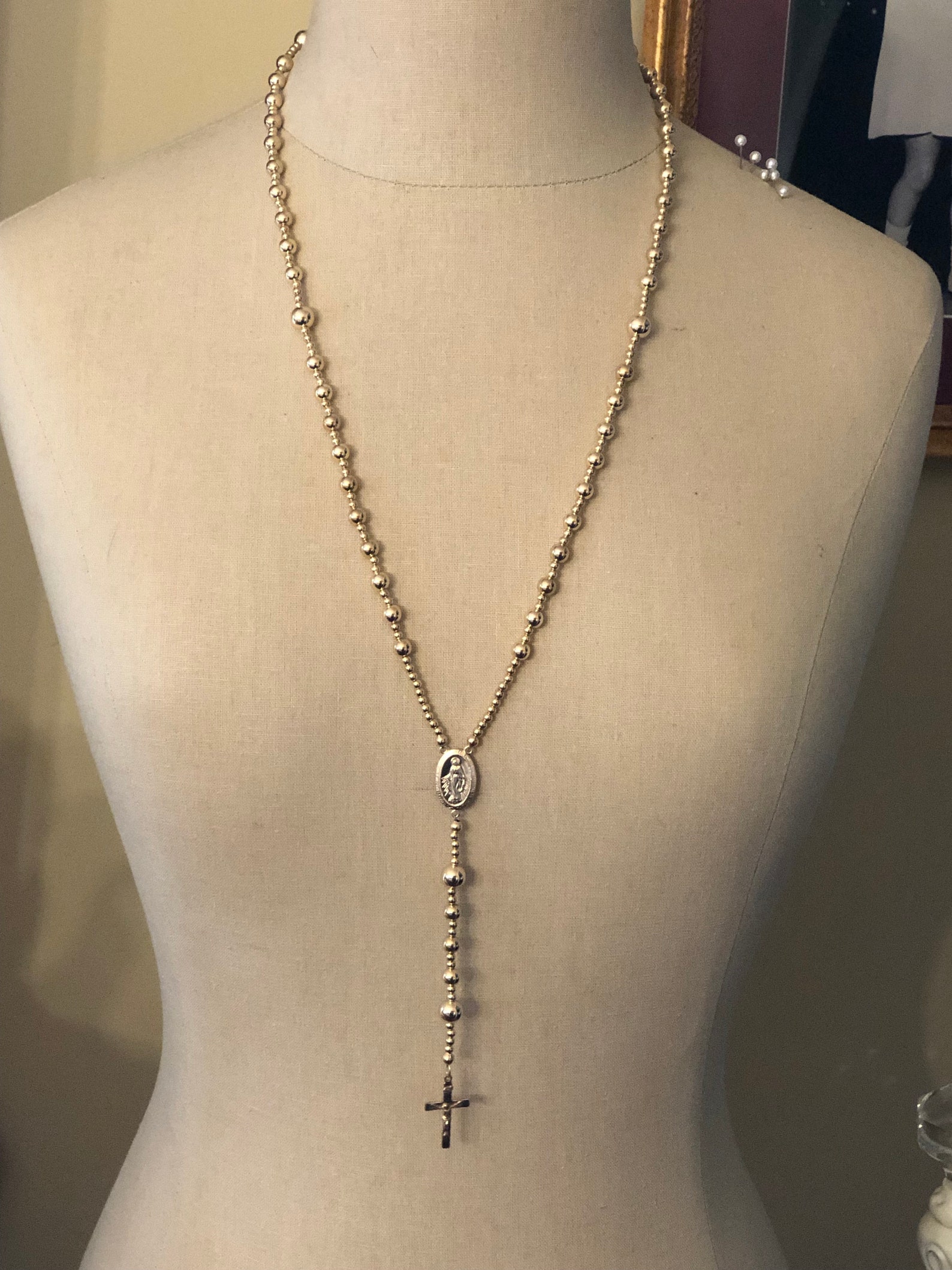 14k Gold Filled Catholic Rosary | Etsy