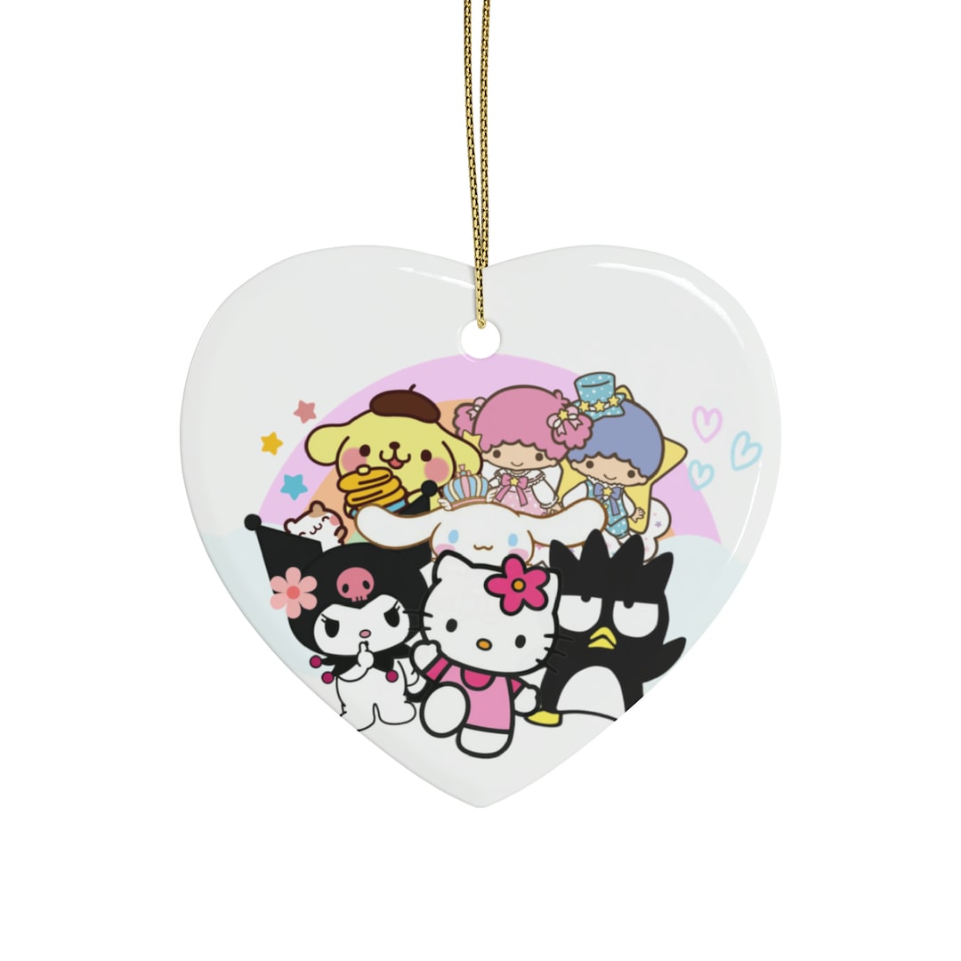 Ceramic Sanrio Ornament Hello Kitty Christmas Tree Kuromi My - Etsy