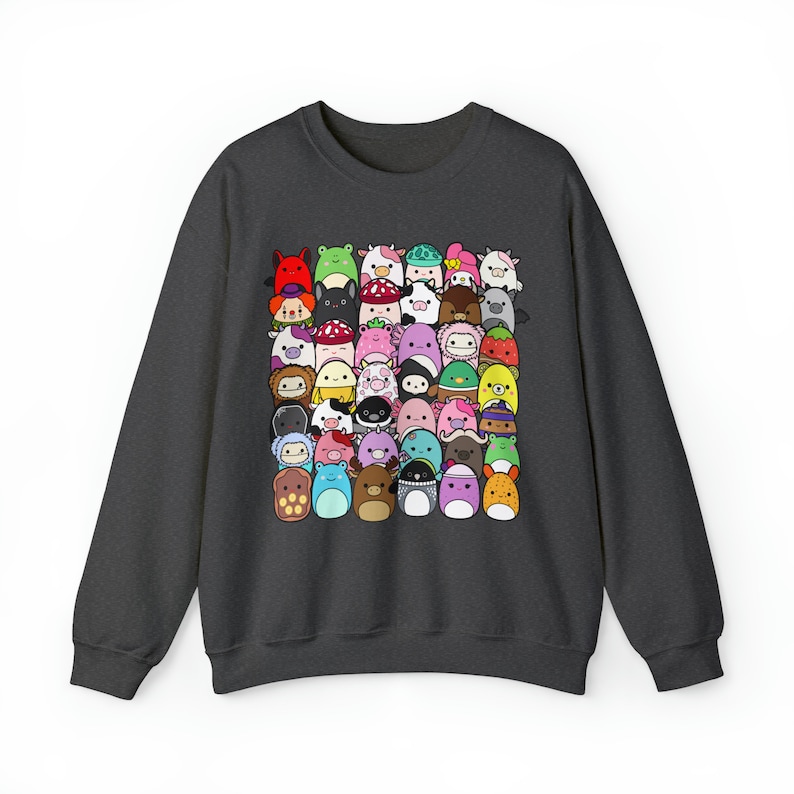 Mega Squishmallow Sweatshirt, Squish Sweater, Jumper Cute Kawaii, Gift ...