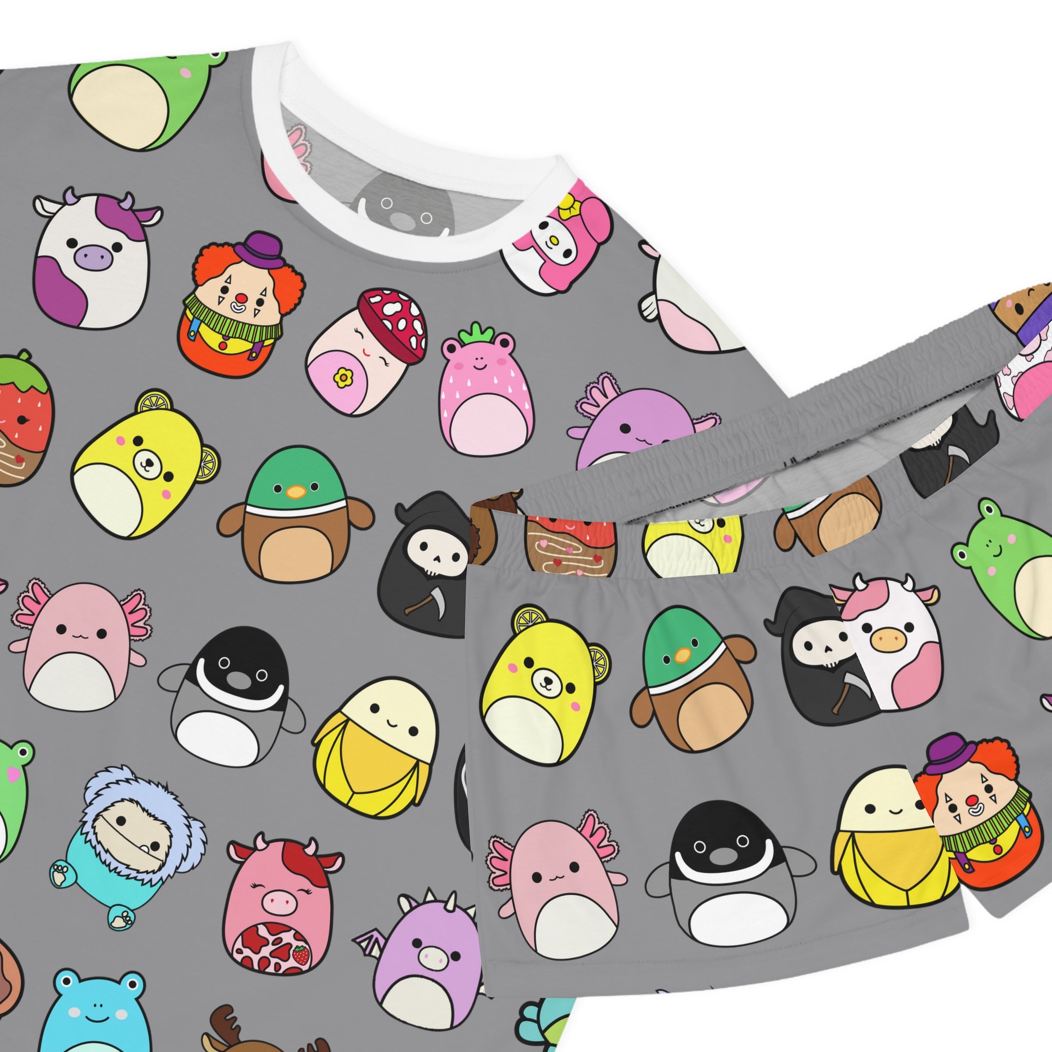 Squishmallow Women's Short Pajama Set, Squish Pjs, Squishmellow Set - Etsy