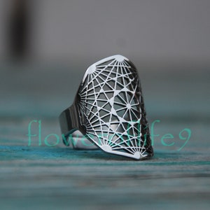Dodecahedron Ring - Stainless Steel - Etsy